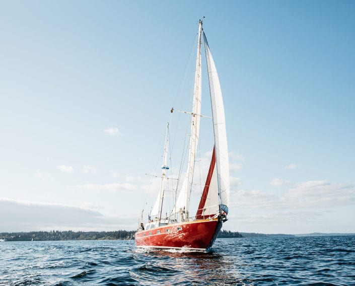 Sail Bainbridge Island - Captained Boat Tour - Sailing Seattle